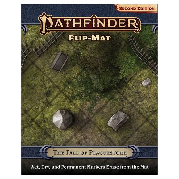 Paizo | Games | Pathfinder Flipmat The Fall Of Plaguestone | Poshmark
